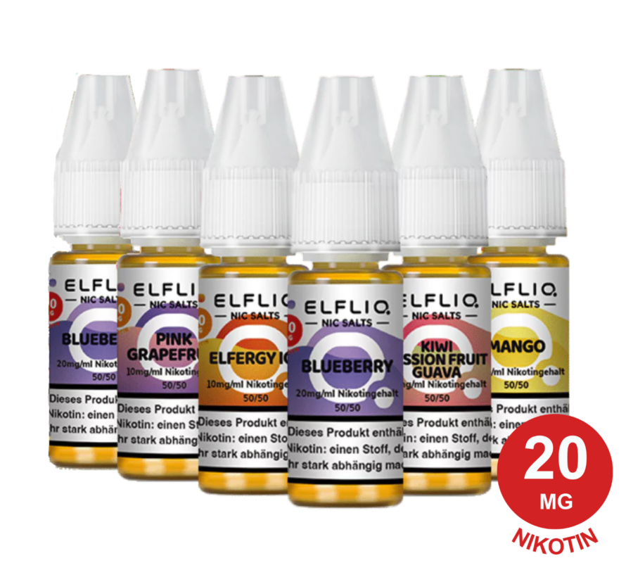 ELFLIQ 🔥 Geschmackvolle Elfbar Liquid für Genießer!