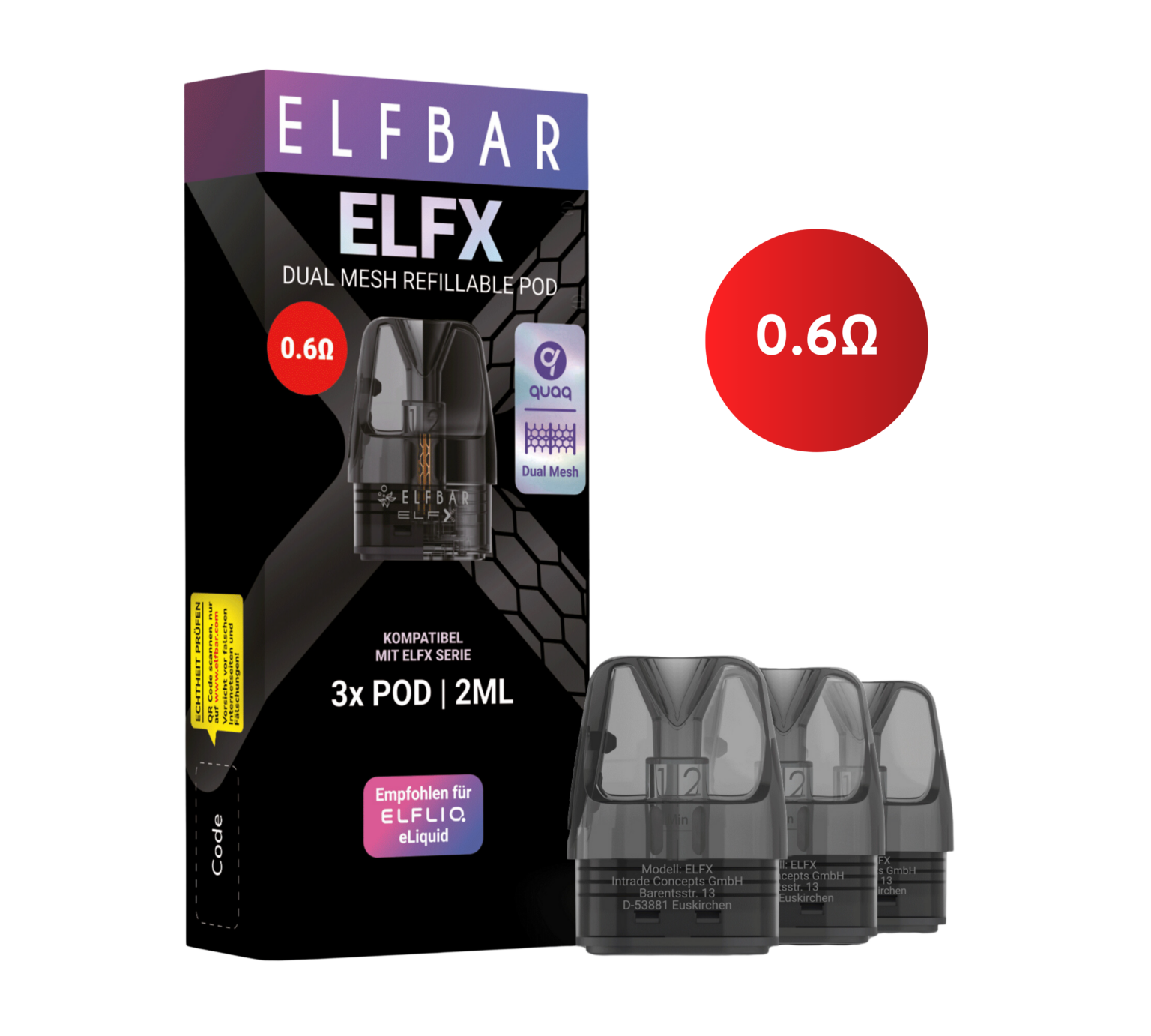 ELFBAR ELFX Pod Kit | Günstig Kaufen