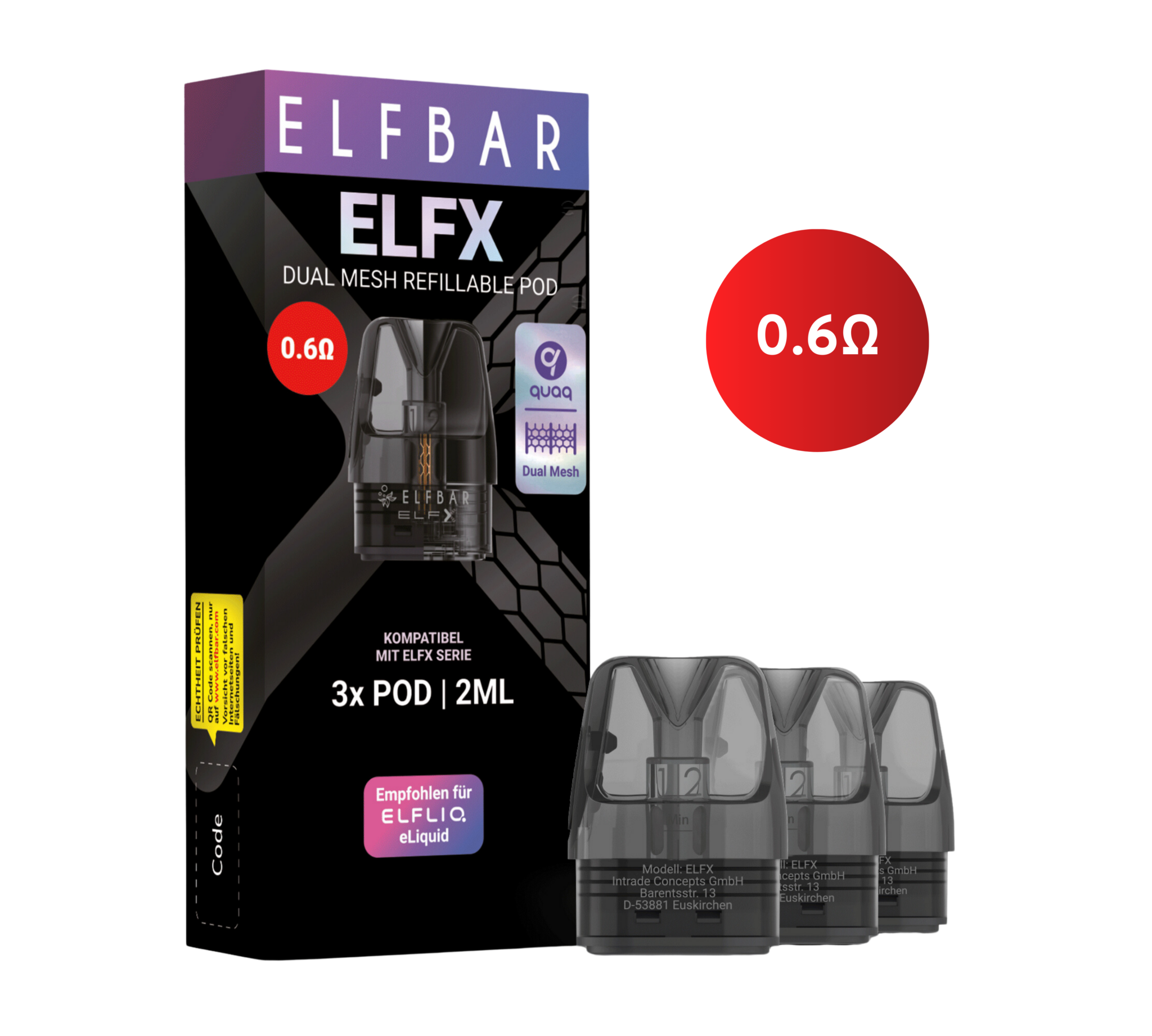 ELFBAR ELFX Pod Kit | Günstig Kaufen
