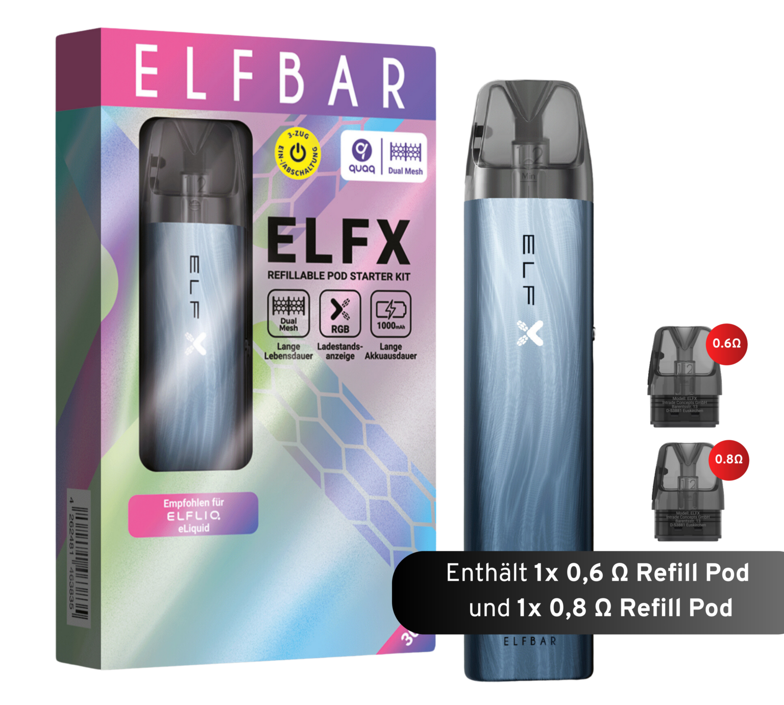 ELFBAR ELFX Pod Kit | Günstig Kaufen