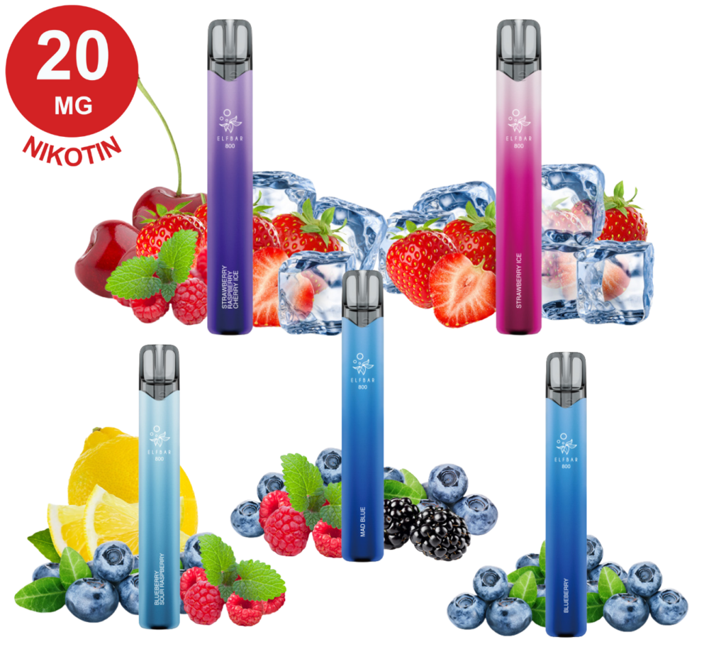 ELFBAR 800 Probierset - 5er (Berry Dream)