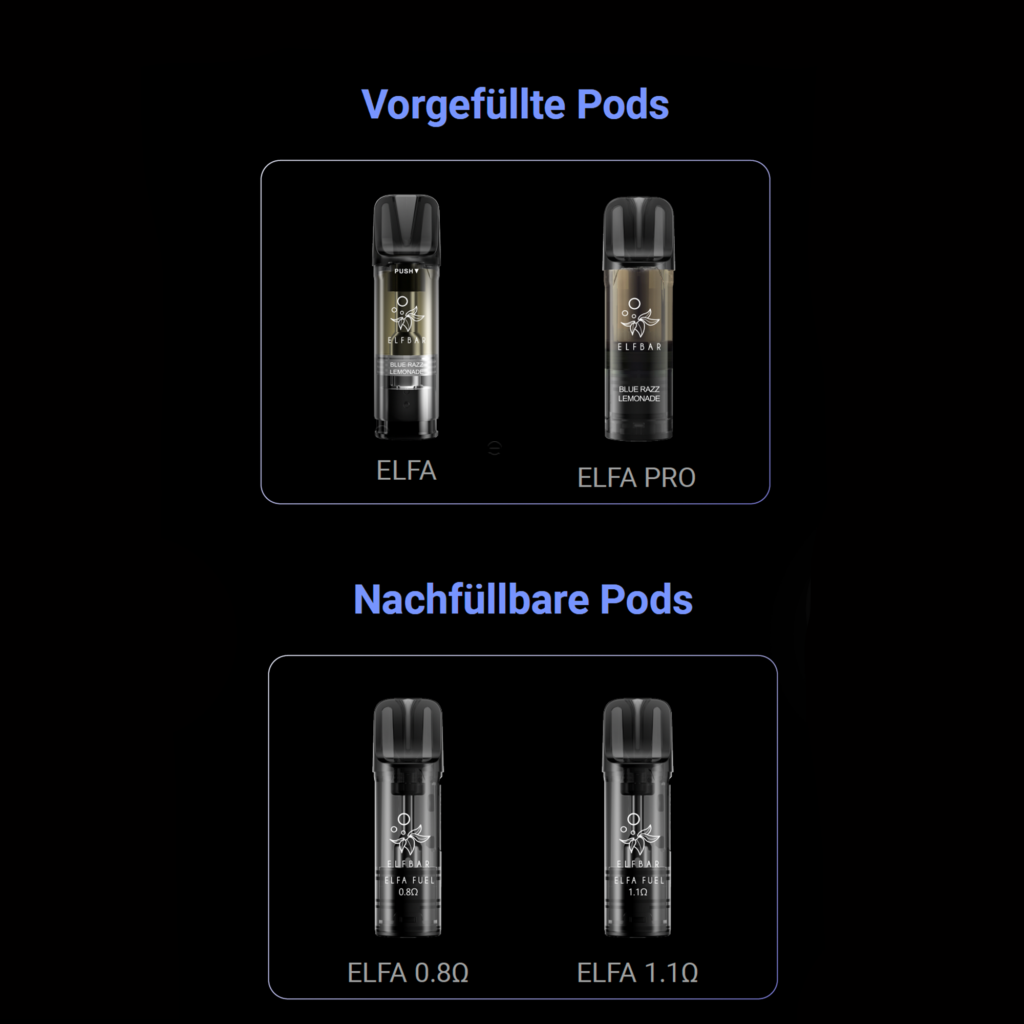 ELFBAR ELFA Master Basisgerät - Meteor Grey (Limited Edition)