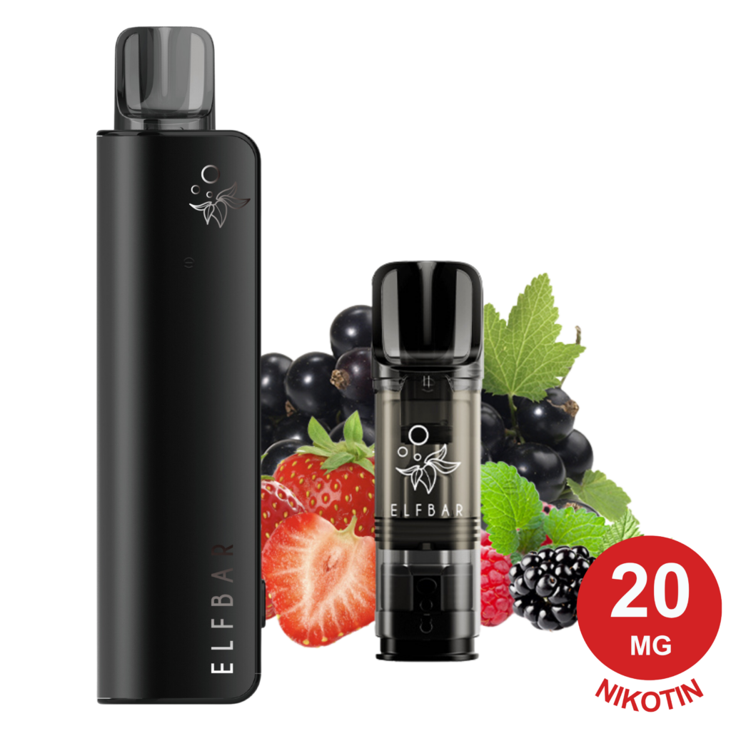 ELFBAR ELFA Master Probierset - Black Knight & Mix Berries (2er Pack)